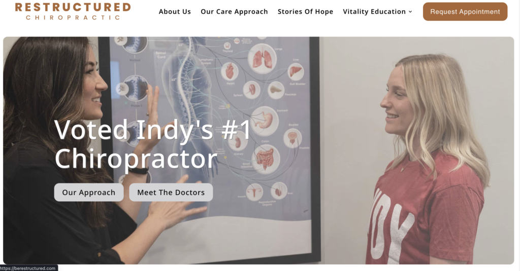 Restructured Chiropractic - fuseStarter